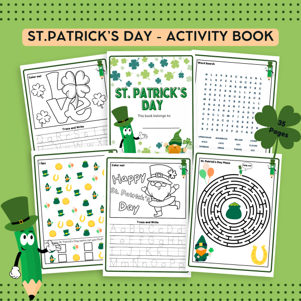 St. Patrick’s Day Activity Book » Liam's Classroom