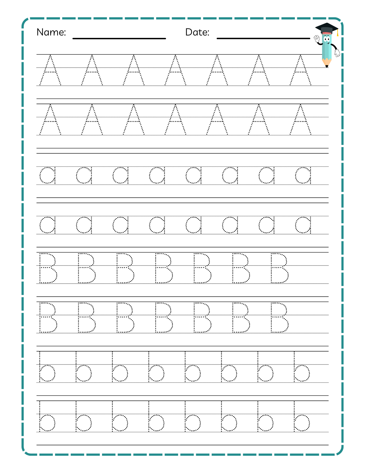 My First Handwriting Practice Book » Liam's Classroom