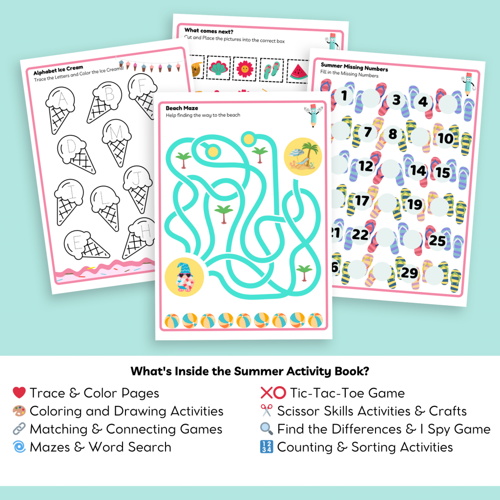 Summer Activity Book » Liam's Classroom