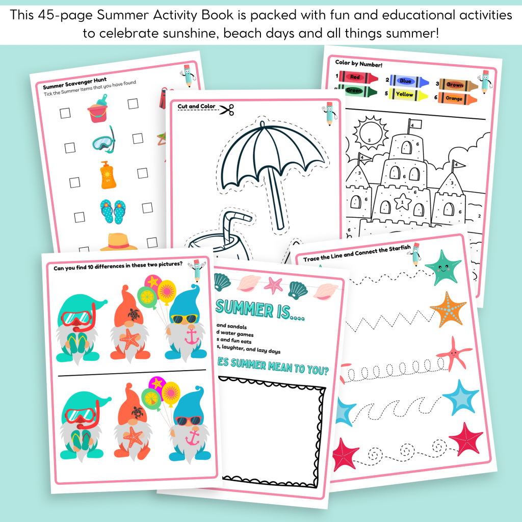 Summer Activity Book » Liam's Classroom